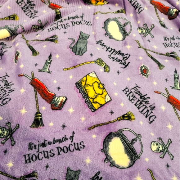 The Big One | Bedding | Disney Hocus Pocus Plush Throw 5 Ft X 6 Ft ...